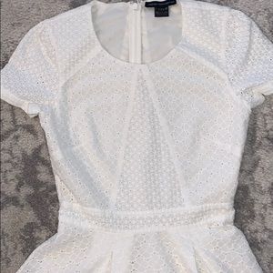 French Connection | Dresses | White French Connection Eyelet Dress ...